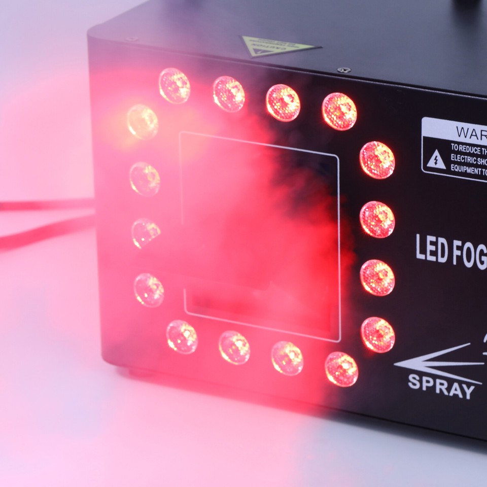 1500W Low Profile Hazer Haze Smoke Machine DMX Theater DJ Party Stage ...