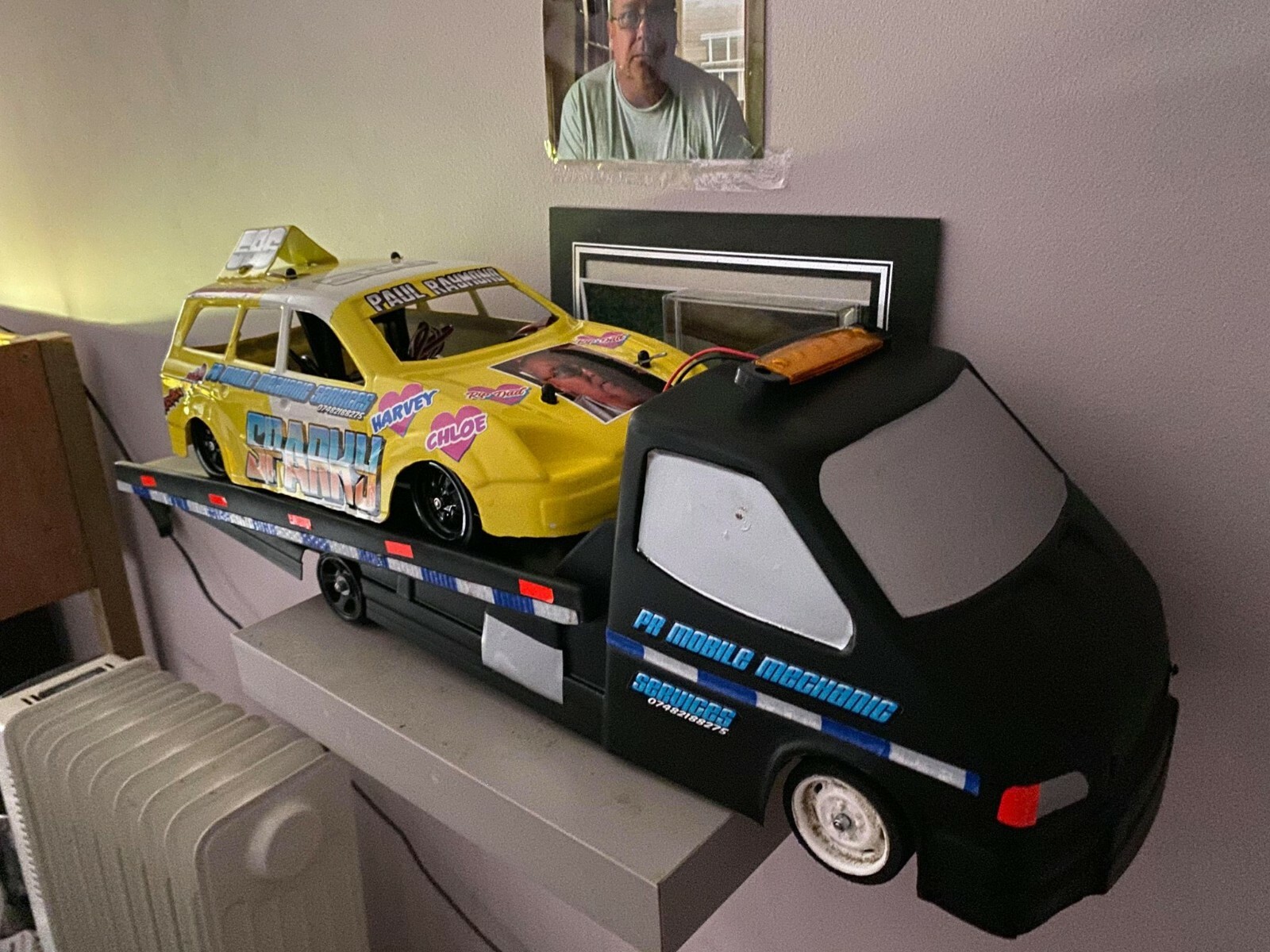 Ford Transit Smiley Recovery Truck Body Beaver Tail Banger Racing ...