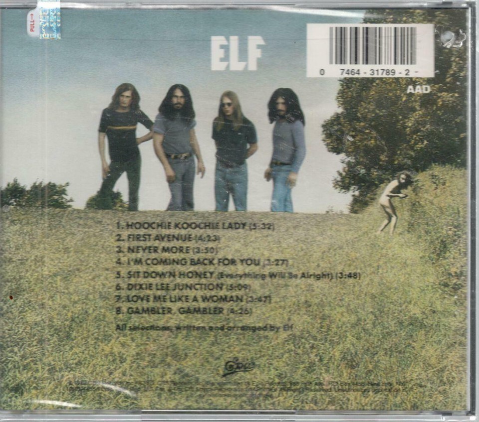 Elf: Elf, 8 Track, Sealed CD | eBay