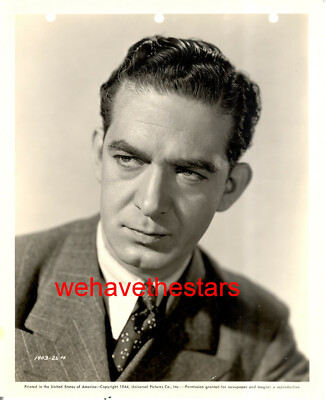 Vintage Anthony Warde CHARACTER ACTOR '44 MYSTERY RIVER BOAT Publicity ...