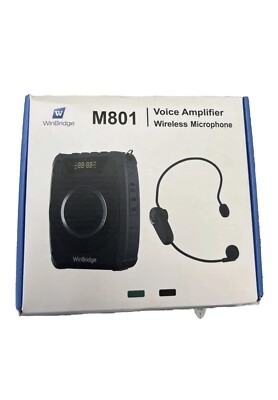 WinBridge m801 Bluetooth Voice Amplifier for Teachers, Wireless Voice ...