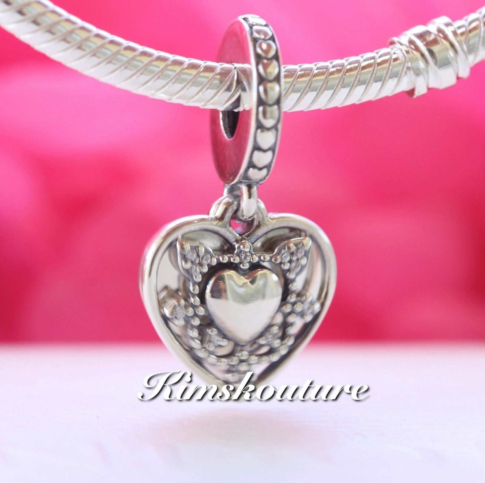 Authentic Sterling Silver My Wife Always Clear CZ Dangle Charm 792099CZ ...