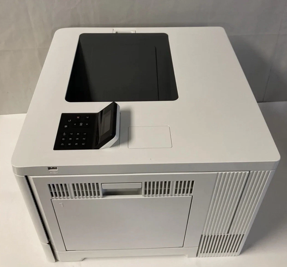 HP M553 Color LaserJet Enterprise Duplex Printer B5L25A with toners ...