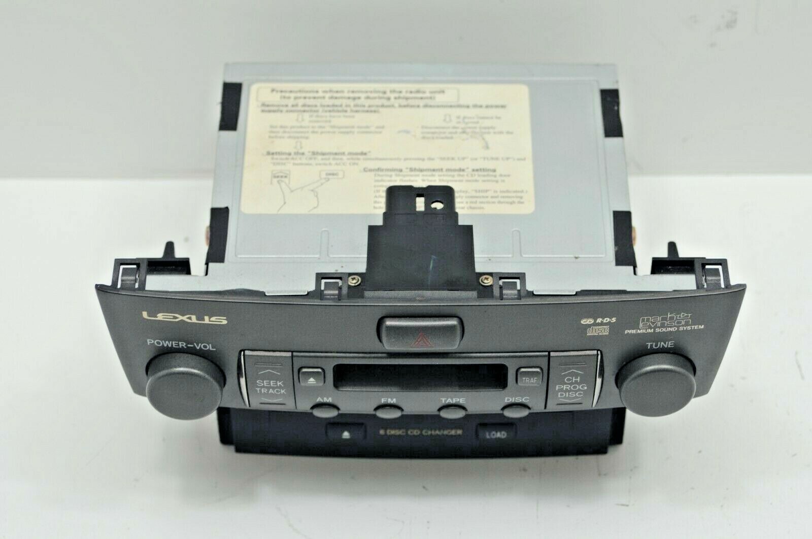 2001 - 2003 LEXUS LS430 Radio Tape Player & CD Changer Head Unit OEM | eBay