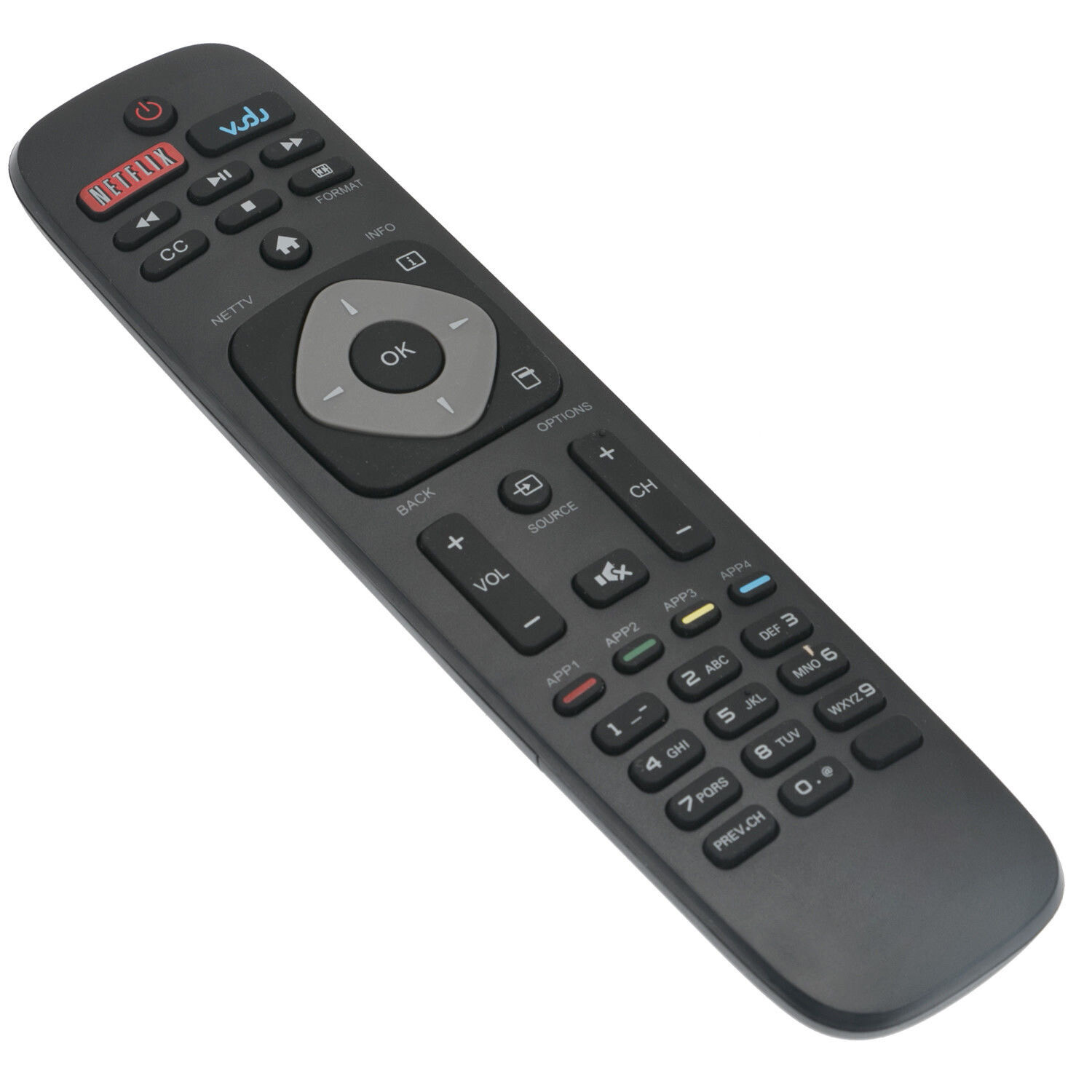 New Remote for Philips TV 50pfl1908 32pfl2908 39pfl4408 50pfl3908 ...