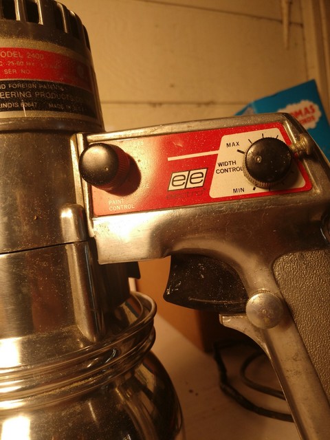 Electro Electric Paint Gun Sprayer Model 2400 Rotary Airless Vintage ...