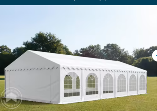 Wedding marquee / Heavy Duty Marquee 6m X 12m - PVC 500 with windows ...
