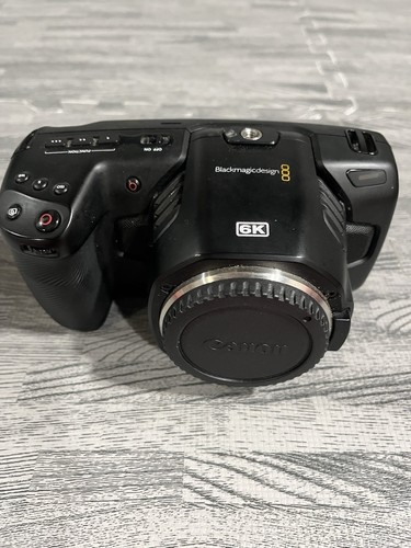 blackmagic pocket cinema camera 6k Including Charger (no Battery) | eBay