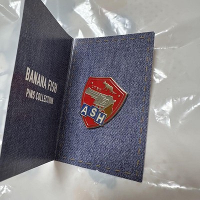 Banana Fish Ash Pin Badge | eBay
