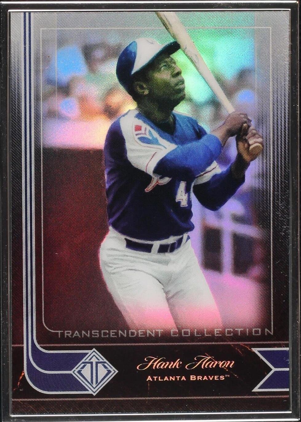 2021 Topps Transcendent Collection - Hank Aaron #17 /95 for sale online ...