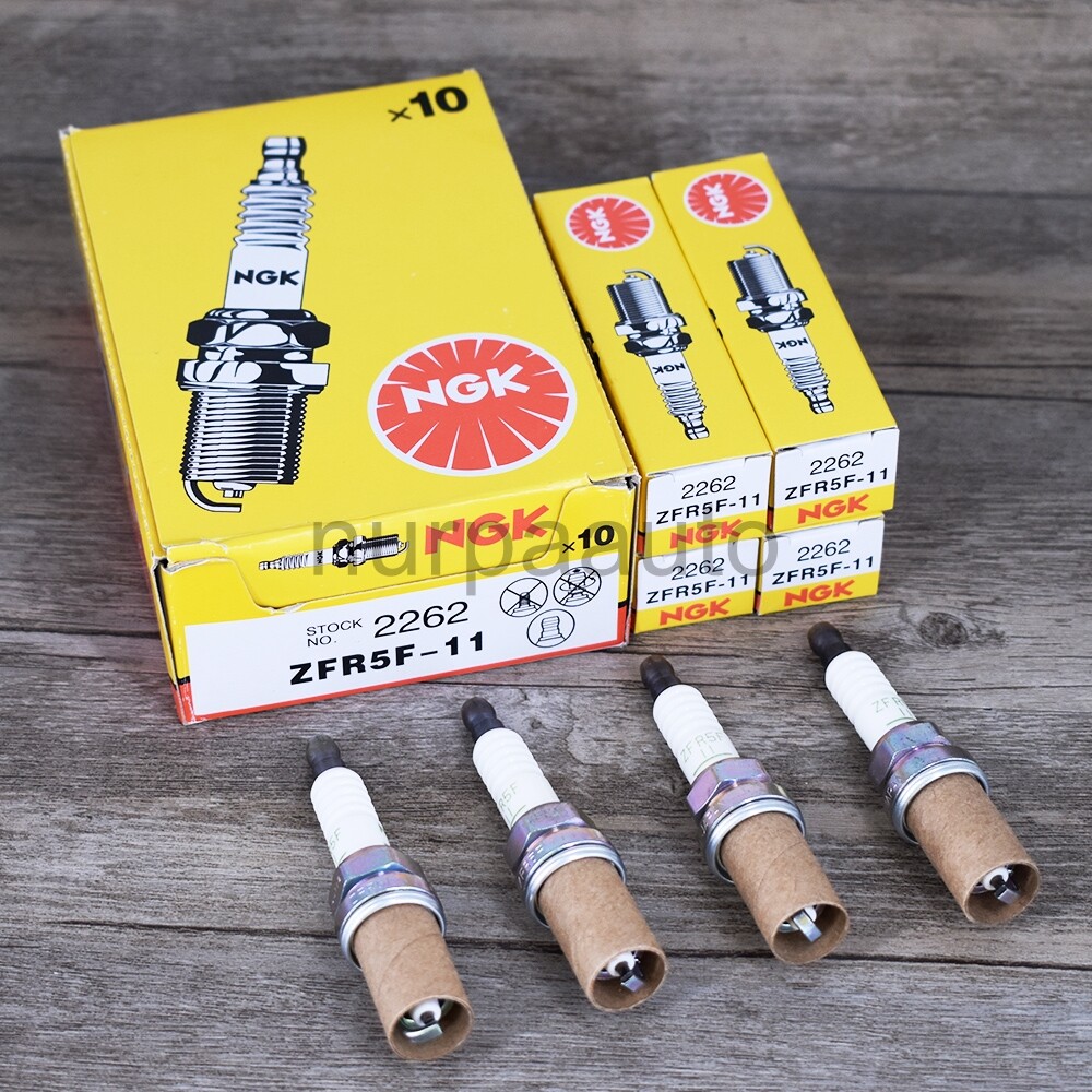 4Pcs NGK 2262 Spark Plugs V-power ZFR5F11 For Acura Chrysler Dodge ...