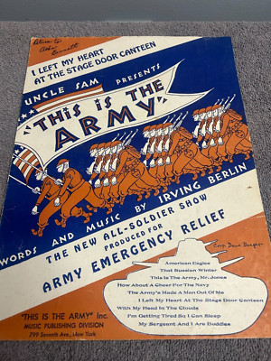 Sheet Music That Russian Winter 1942 Uncle Sam Presents This Is The ...