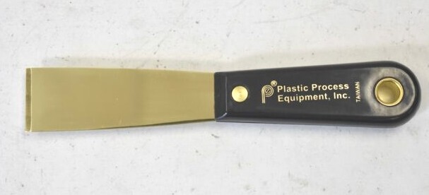 Plastic Process Equipment Brass Chisel Putty 1-1/4