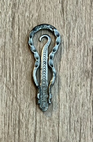 Antique French Mandoline Depose Folding Metal Button Shoe Hook | eBay