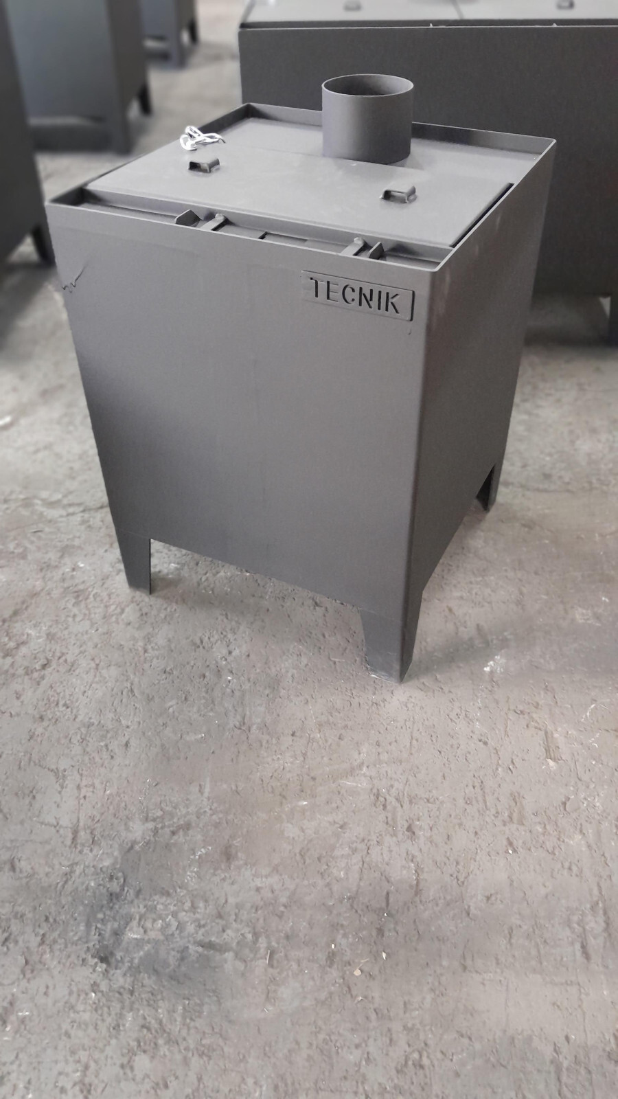 Tecnik 20kw. workshop wood burning stove. Cost £485.00 plus vat. | eBay UK