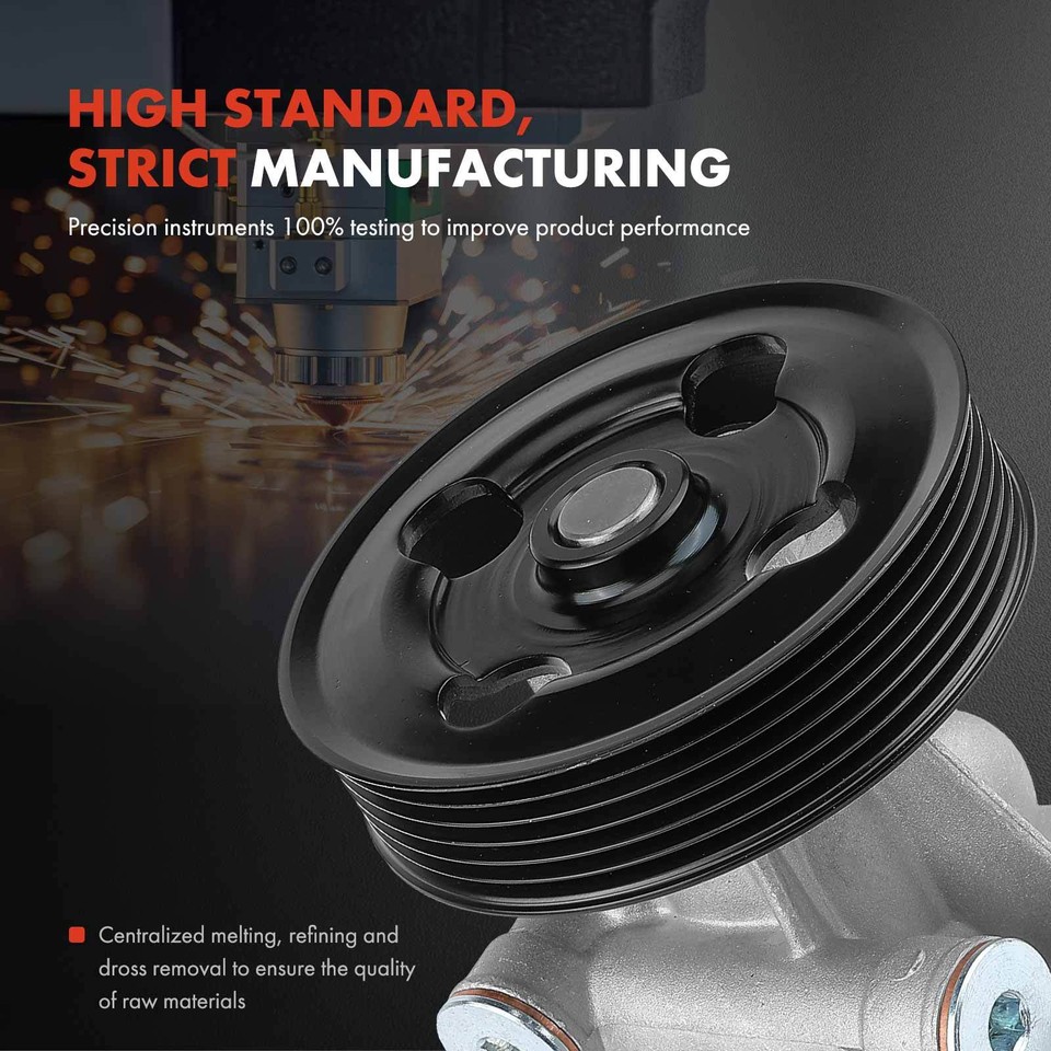 Water Pump with Pulley for Suzuki Grand Vitara 2009-2013 Kizashi SX4 ...