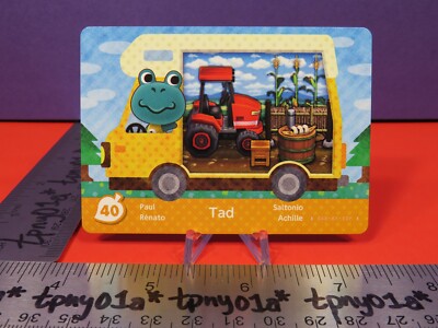 TAD #40 AUTHENTIC EUR PACK FRESH Animal Crossing WELCOME Amiibo Card ...