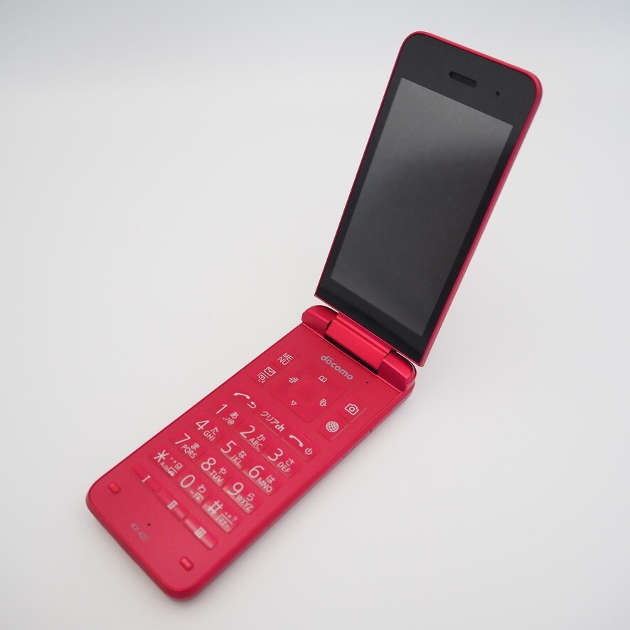 [Near Mint] KYOCERA KY-42C DIGNO KEITAI Red ANDROID FLIP PHONE UNLOCKED ...