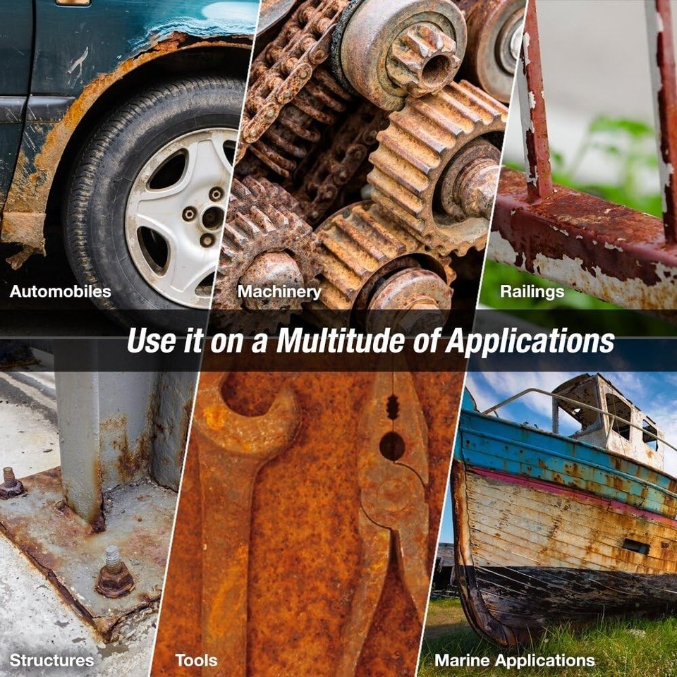 Rust Converter Ultra, Highly Effective Professional Grade Rust Repair ...