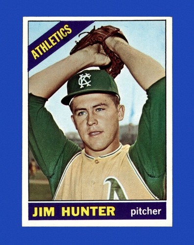 1966 Topps Set-Break # 36 Jim Hunter EX-EXMINT *GMCARDS* | eBay