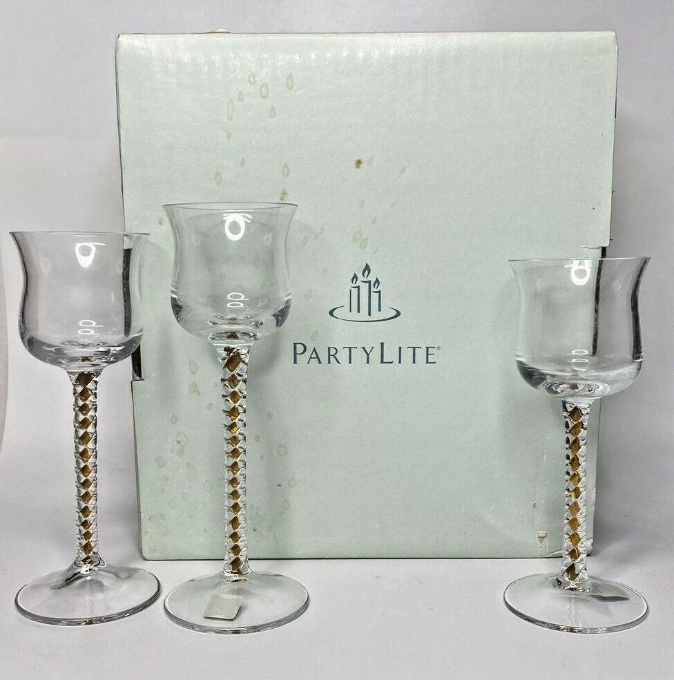 Retired Partylite Candle Holders Vintage Retired Partylite Enchanted