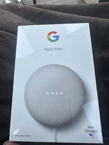 Google Nest Mini (2nd Generation) Smart Speaker - Chalk 193575000640| eBay
