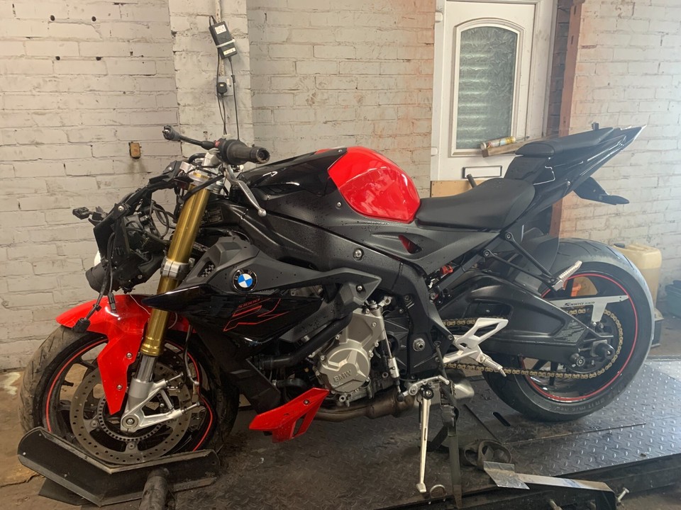 BMW S1000R REAR SHOCKER 2017 BMW S1000R BREAKING REF BK068 11K SHOCK ...