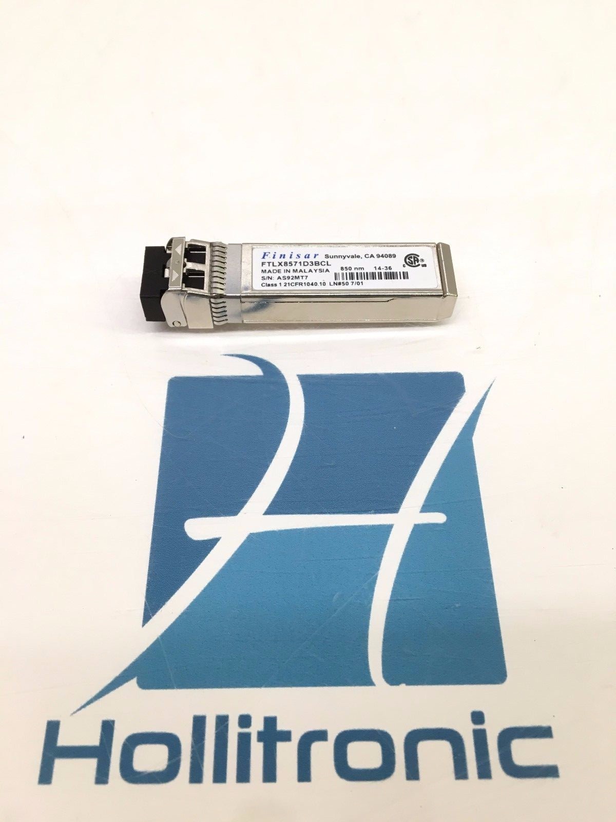 Finisar FTLX8571D3BCL Class 1 21CFR1040.10 LN#50 Transcevier | eBay
