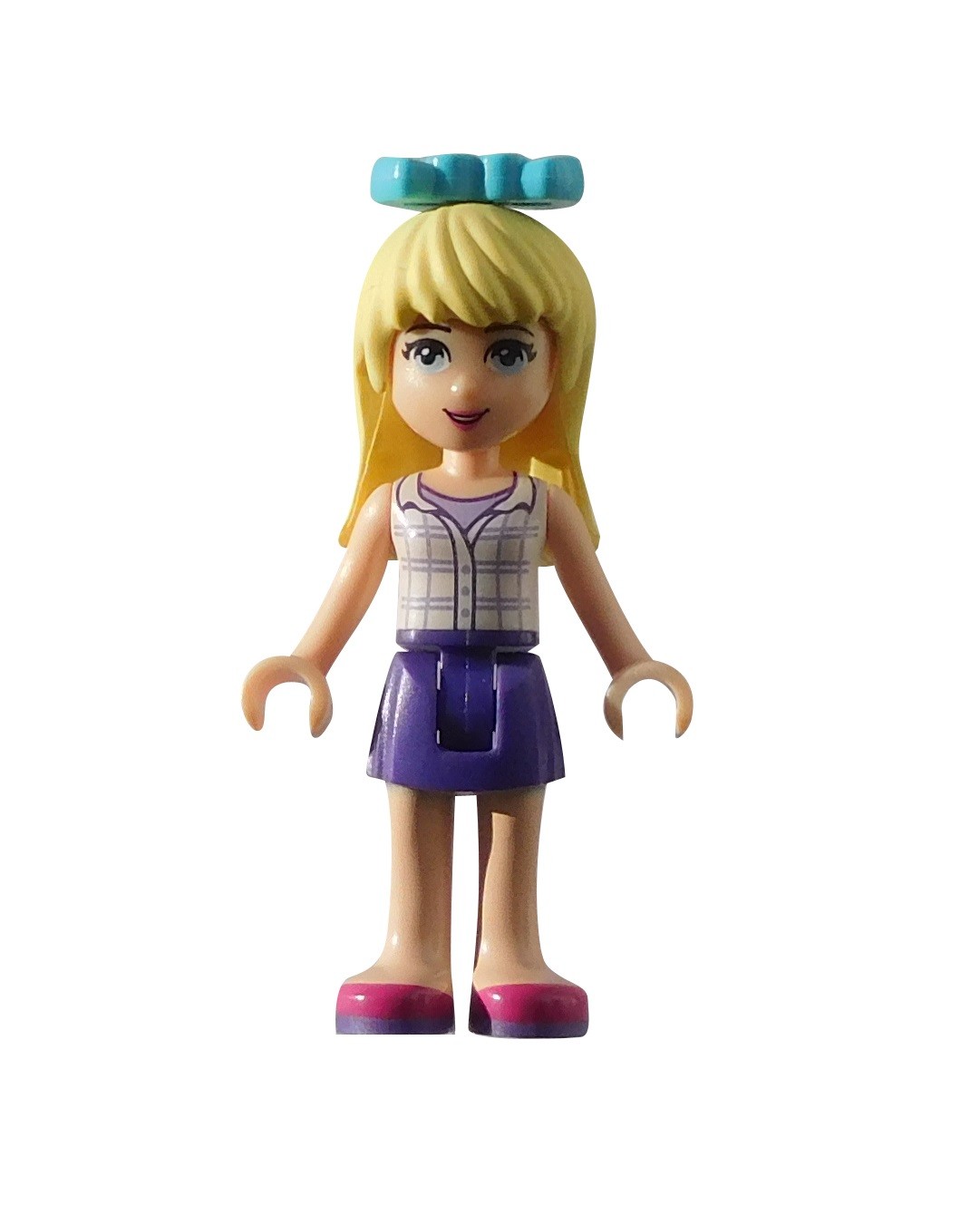 Lego Friends Stephanie Rock in dunkellila (frnd064) Neu Figur Legofigur ...