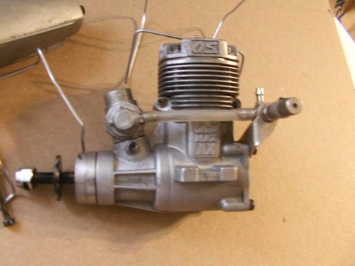 RC engine two stroke OS max AX 46 rear needle valve TESTED w/ quick ...