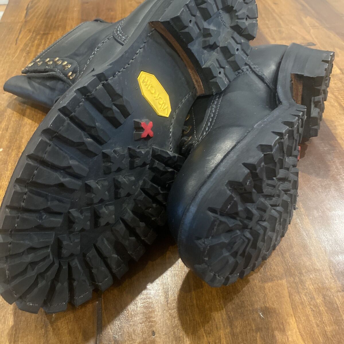 Wesco Men's Size 11 E New Firestormer Black Logger USA Made Wesco Men's Size 11 E New Firestormer Black Logger USA Made