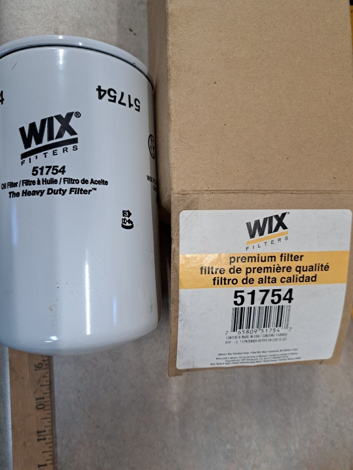 Wix 51754 - cross reference oil filters | oilfilter-crossreference.com