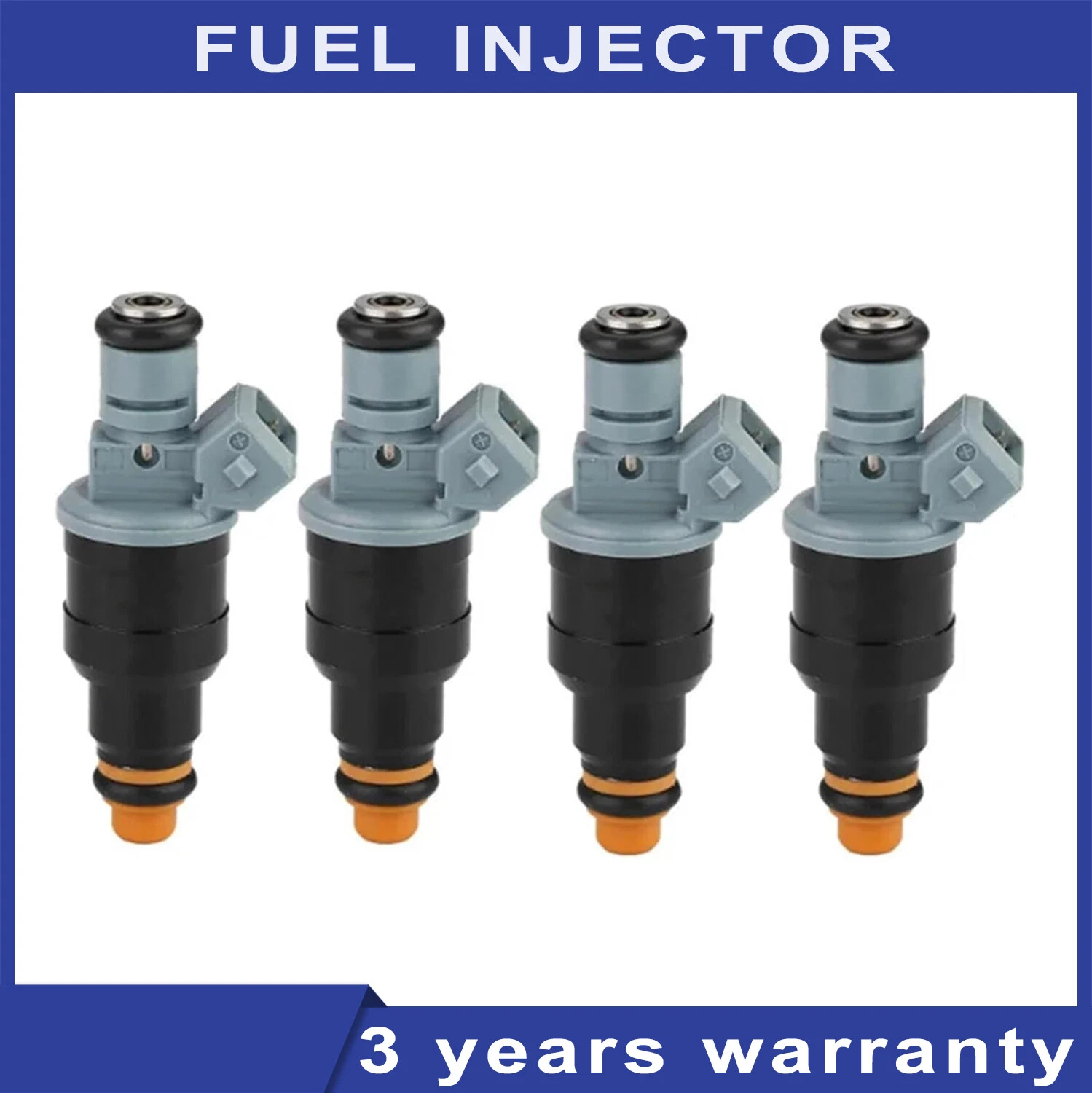 4pcs 0280150989 Fuel Injector Replacement for Volvo 940 2.3L I4 1992 ...