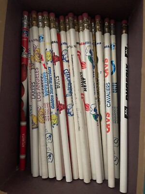 1990's sports pencils- NBA and NFL - 36 total | eBay