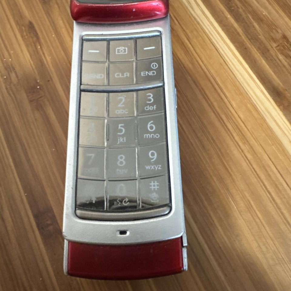 Samsung Juke SCH-U470 Verizon Red Silver Unable To Test Parts Only ...