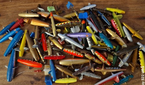 Vintage Devon Minnows Fishing Lures Spinners Job 70 + Unchecked | eBay UK