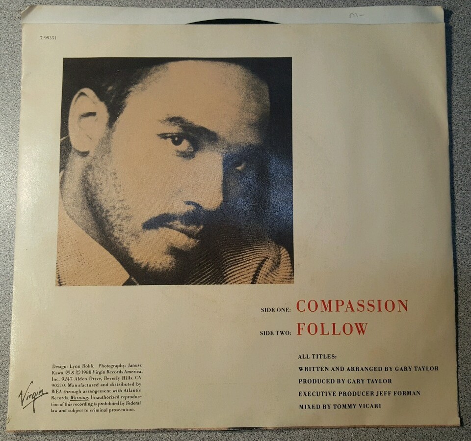 Gary Taylor ‎– Compassion / Follow (M-) | eBay