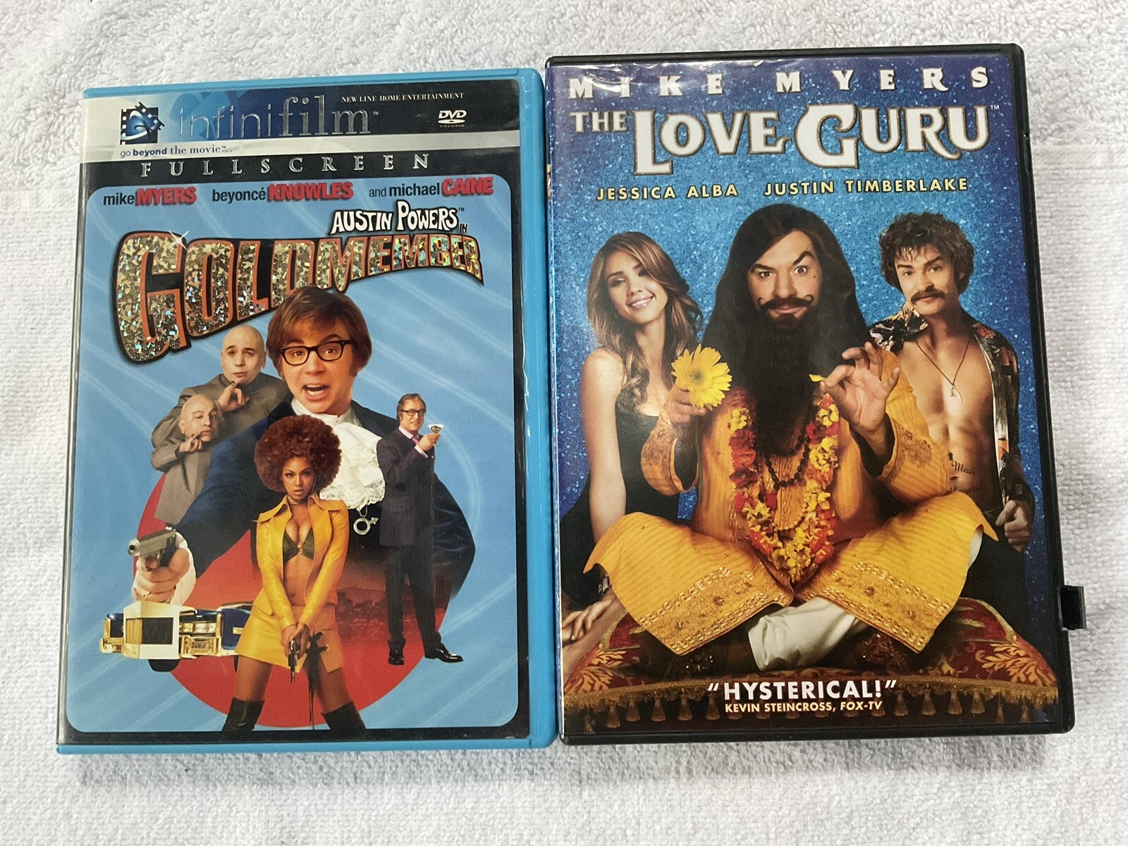 Mike Meters DVD Lot Of 2, Austin Powers Goldmember, The Love Guru | eBay