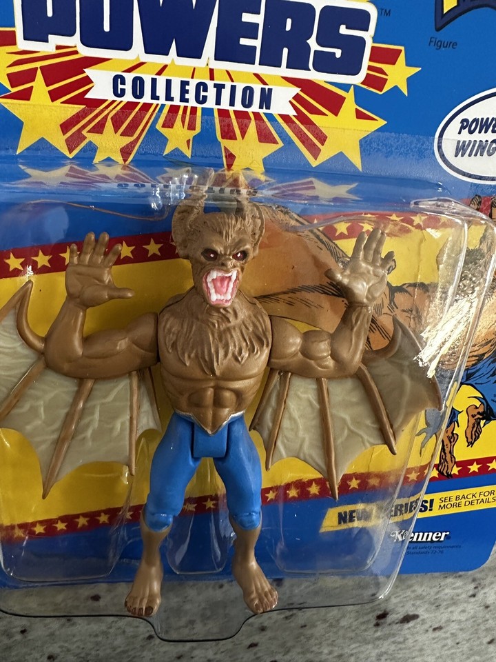 Custom DC Kenner Super Powers MAN-BAT Figure - MOC - series 4 | eBay