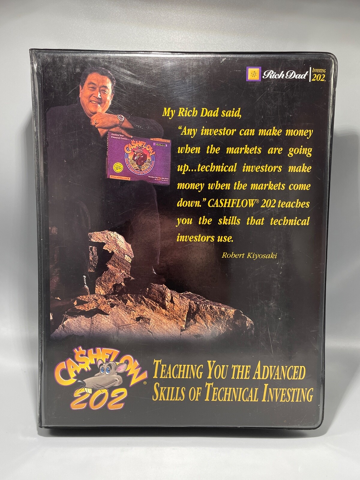 5-CD Cashflow 202 Advanced Board Game Set Rich Dad Poor Dad Robert ...