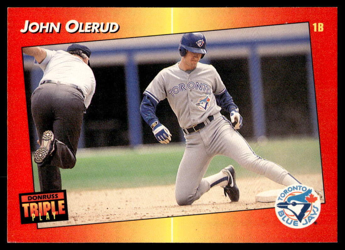 John Olerud #110 1992 Triple Play Toronto Blue Jays | eBay
