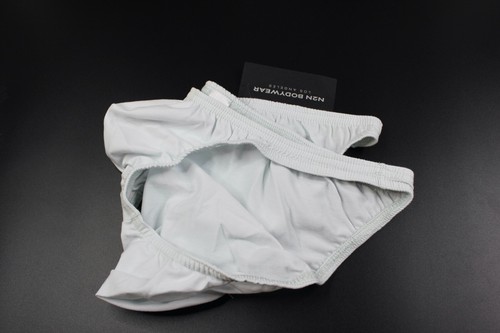 N2N Bodywear Men optic white bluish classic cotton bikini underwear ...