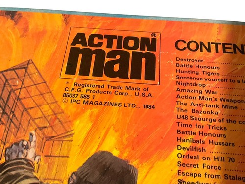 UK Action Man Annual 1985 Hardcover IPC Magazines Excellent § | eBay