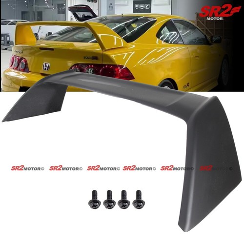 Fits 02-06 Acura RSX DC5 TY-R Style Rear Trunk Spoiler Unpainted Black ...