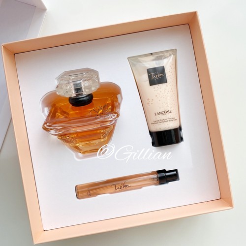 Lancome Tresor 3 Piece Gift Set Eau de Perfum New In Box | eBay