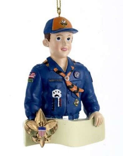 Cub Scout in Uniform Christmas Tree Ornament Boy Scouts Decoration ...