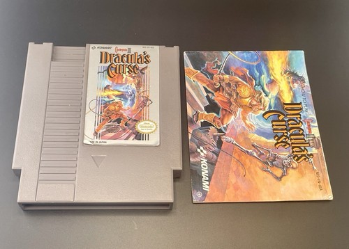 Castlevania III 3 Dracula's Curse (Nintendo NES, 1989) Game Authentic w ...