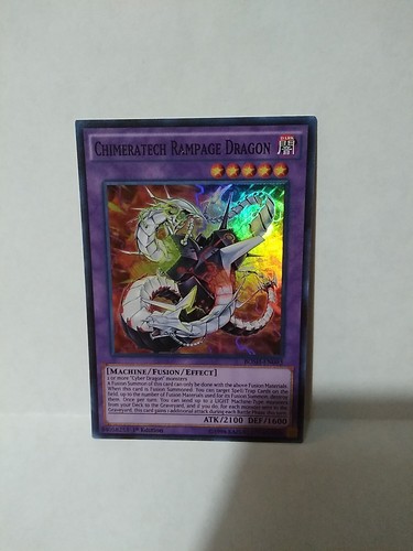 Yu-Gi-Oh! TCG Chimeratech Rampage Dragon Breakers of Shadow BOSH-EN093 ...
