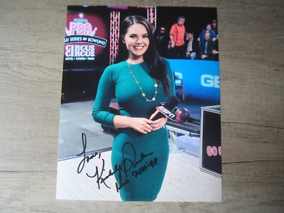 Kimberly Pressler PBA Bowlers Bowling Signed Autographed 8 X 10 Photo ...