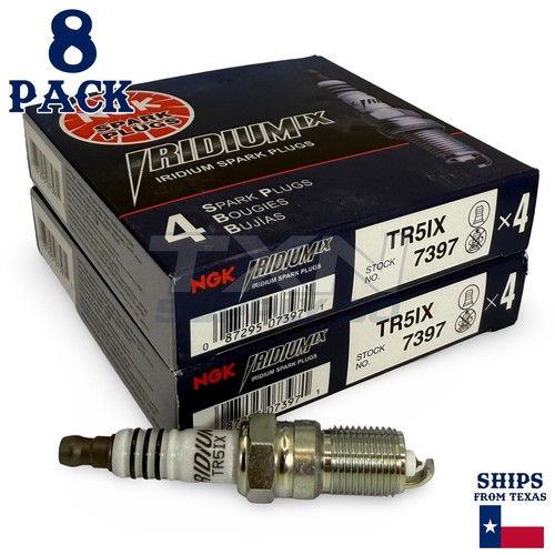 8 Pack NGK Iridium IX 7397 Spark Plugs TR5IX ps | eBay